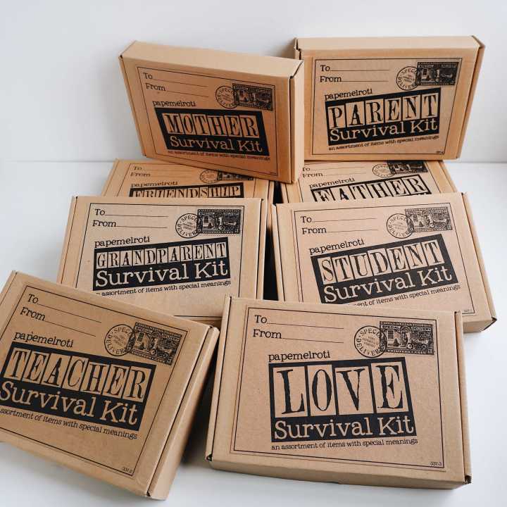 Papemelroti "Survival Kit" Gift For Love Father Mother Student ...