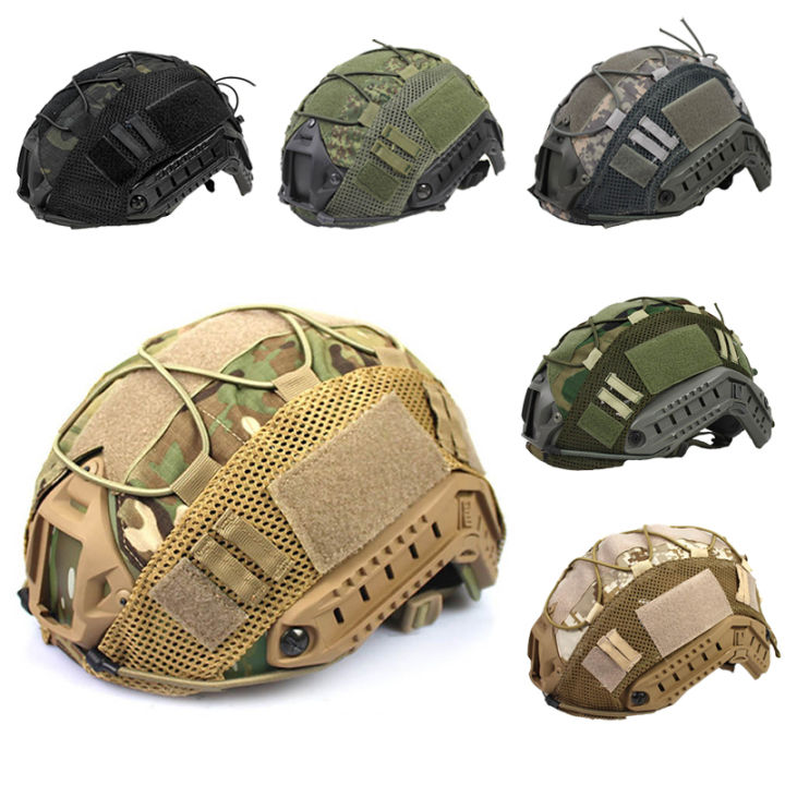 Tactical Helmet Cover for Fast MH PJ BJ Helmet Airsoft Paintball Army ...