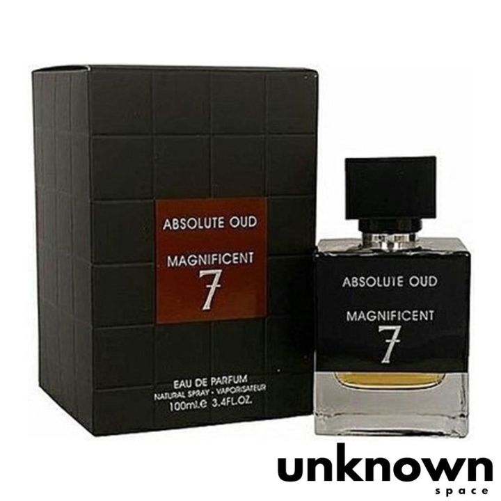 Absolute Oud Magnificent 7 100ml EDP by Fragrance World | Lazada Singapore