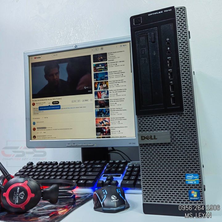 Computer set package DELL OPTIPLEX 9020 SFF Intel Core i5-4590 3.3Ghz (4th gen) 4gb DDR3 ram ...