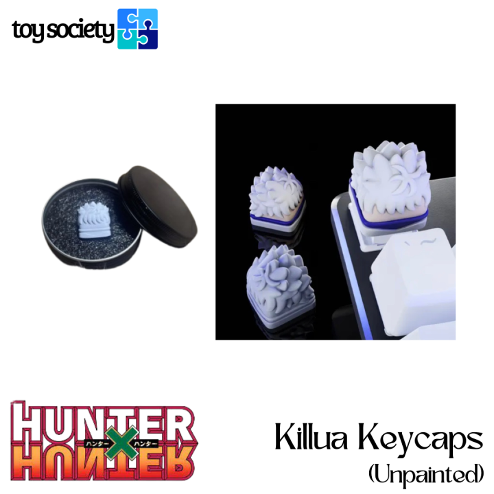 Toy Society - Killua Zoldyck Keycap [Unpainted] | Hunter X Hunter ...