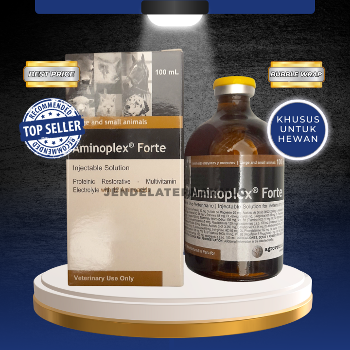 AMINOPLEX FORTE 100 ML - Multivitamin Asam Amino Lengkap Untuk Ternak ...