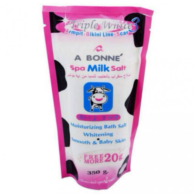[AUTHENTIC] A BONNE Spa Milk Salt Bath Care & Moisturizer 350 G | Lazada PH