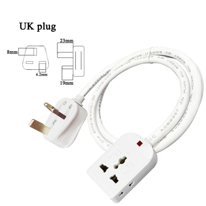 Power Socket Multi Function Extension Cord Socket Adapter Universal Power Strip 0 5 1 5 3 5 8
