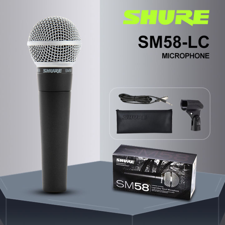 SM58LC/SM58SK wired microphone, B-BOX professional rap, family karaoke ...