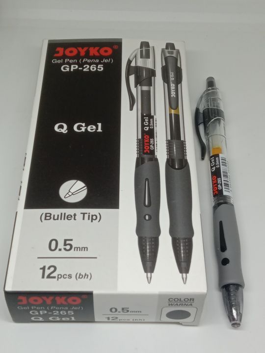 pulpen JOYKO GP-265 q gel HARGA 1 KOTAK ISI 12 PCS | Lazada Indonesia