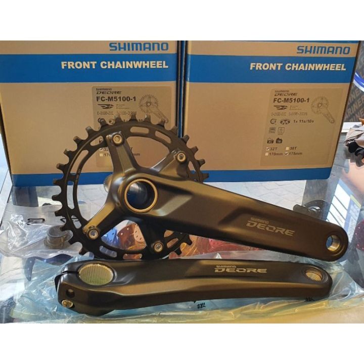Shimano Deore Crank FC-M5100 1x/2x 170mm Arm Length 32 Teeth with Box New | Lazada PH