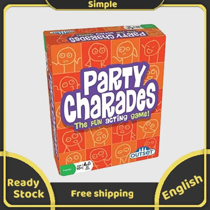 【Ekko Nk hot】 Party Charades Board Game - 500 Charades Updated for The ...