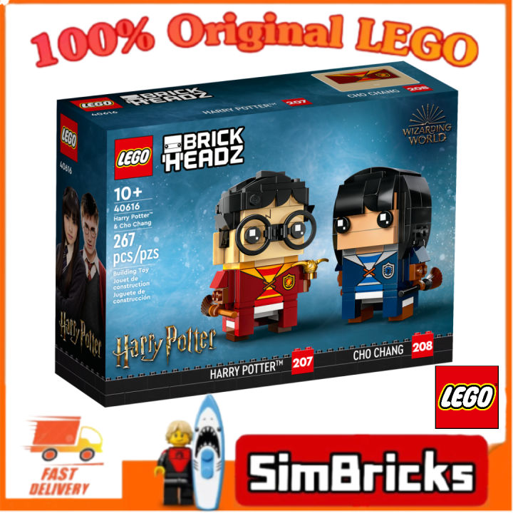 (SimBricks) LEGO 40616 BrickHeadz Harry Potter & Cho Chang | Lazada