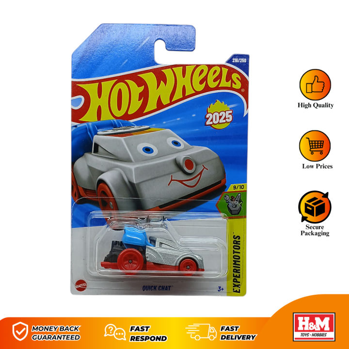 Hot Wheels Quick Chat Abu - Q 2025 | Lazada Indonesia