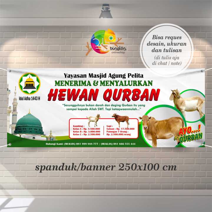 Spanduk, Banner Qurban Keren | Lazada Indonesia