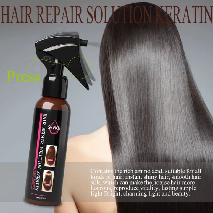 【Hot demand】 Sevich 100ml Hair Repair Spray Repairs Damage Restore Soft ...