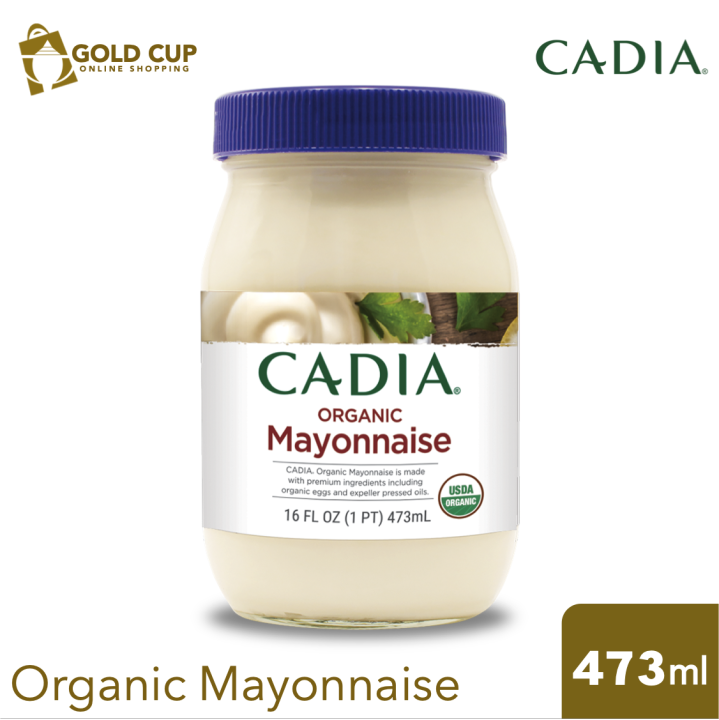 Cadia Organic Mayonnaise 473ml | Lazada PH