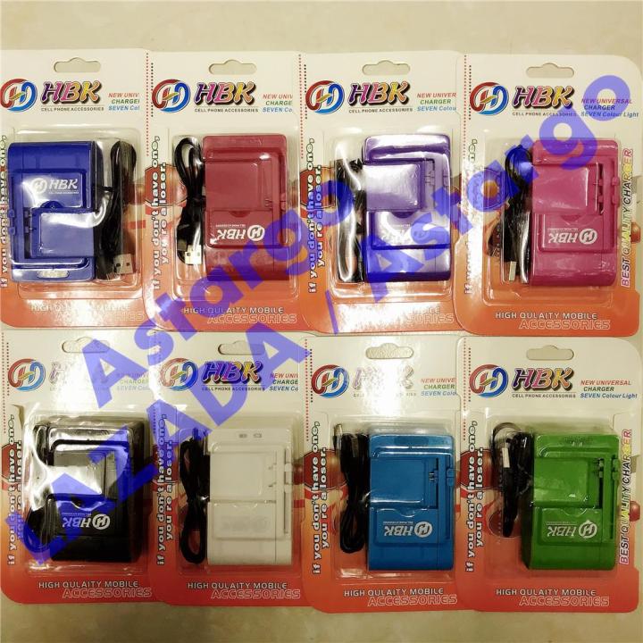 universal mobile cellphone clip battery charger light battery charging ...