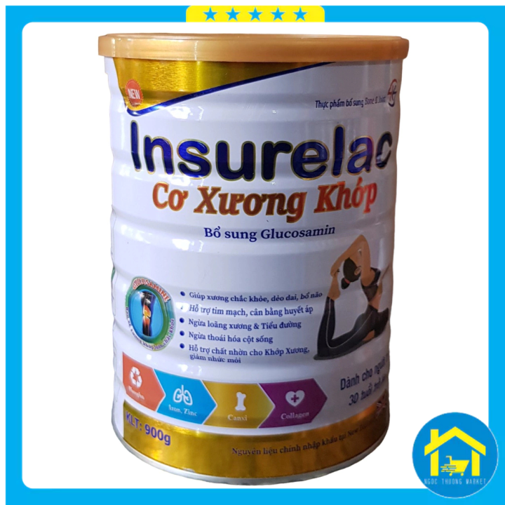 Sữa bột cơ xương khớp Insurelac lon 900g | Lazada.vn