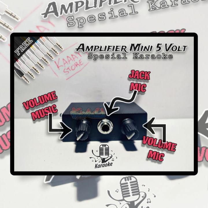 Amplifier mini 5 volt | Power Sound Miniatur 5v | Lazada Indonesia