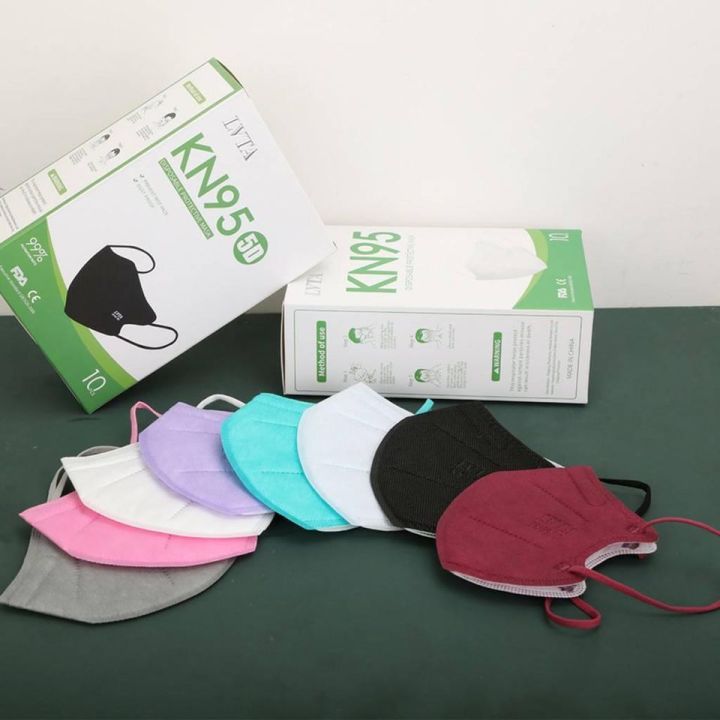 1pc And 10pcs Per Pack Individually Pack New LVTA Face Mask Kn95 5D ...