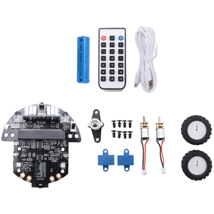 H3robot Programmable Robotic Kit Based On Bbc Microbit V2 And V1 For Stem Coding Education With