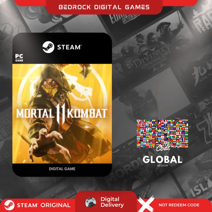 [STEAM] Mortal Kombat 11 | Redeem Code Gift Card OEM | Lazada