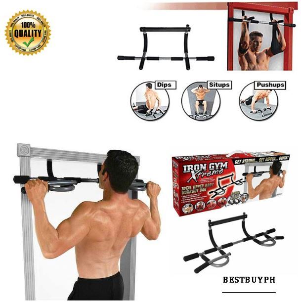 Iron Gym Pull Up Bars - Paez Official | Lazada PH