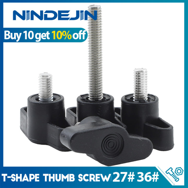 NINDEJIN Thumb Screws M4 M5 M6 M8 Stainless Steel Z-Shaped Handle Screw ...