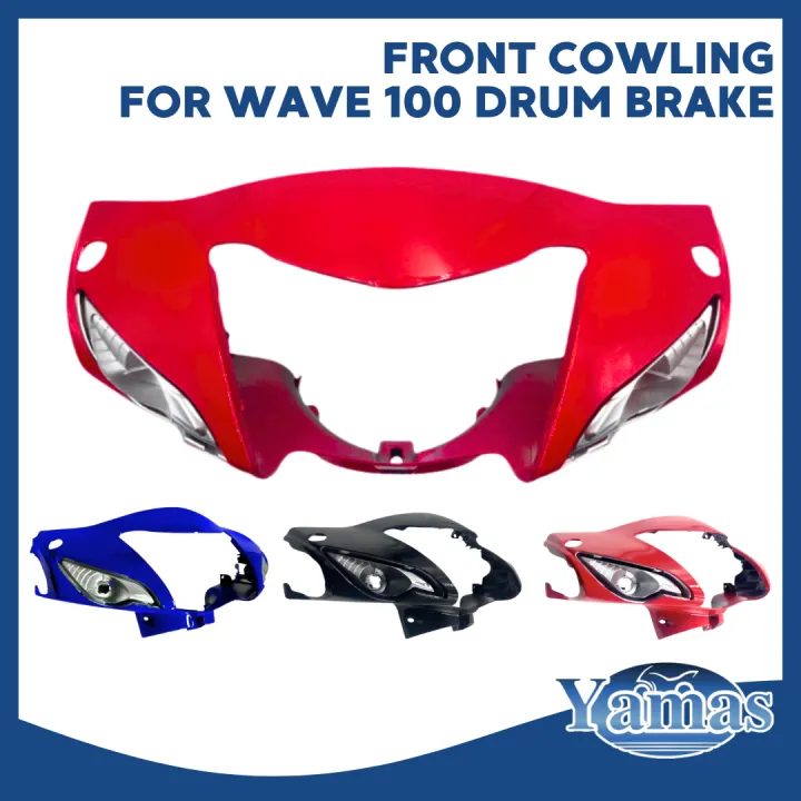 MOTORCYCLE FRONT COWLING FOR HONDA WAVE 100 DRUM BRAKE TYPE A59 YAMAS ...