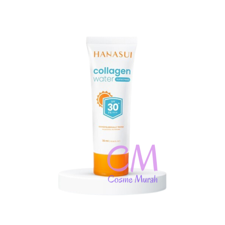 Hanasui Collagen Water Sunscreen SPF 30 PA++++ 30ml | Sunscreen ...