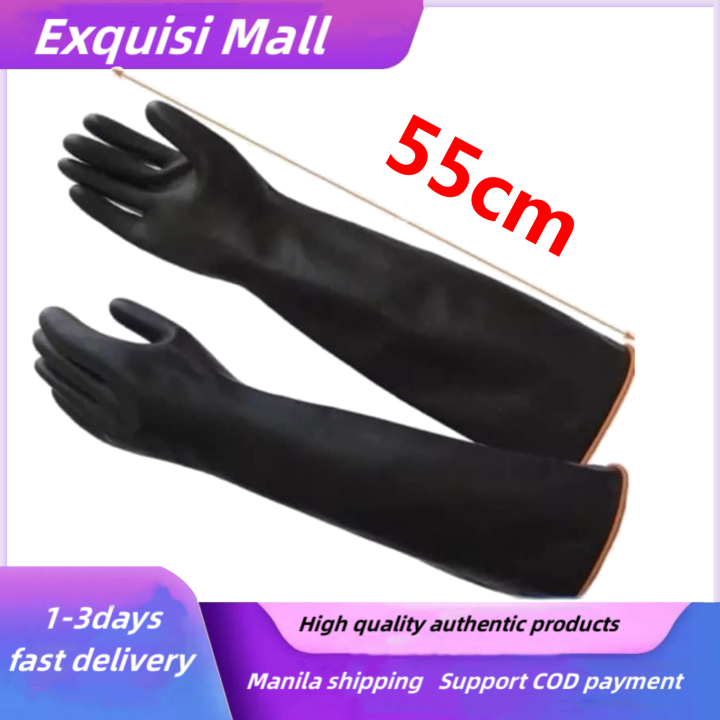 Super Long 45/55cm 18inches/22inches Shoulder Length Glove Long Sleeve ...