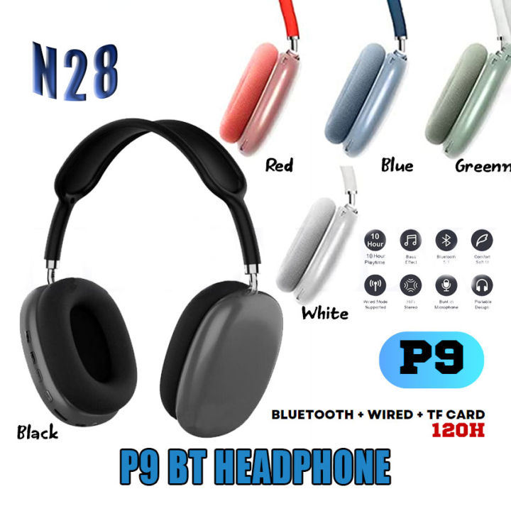 P9 PRO MAX Bluetooth Over Ear Bluetooth Wireless Headphone with Active ...