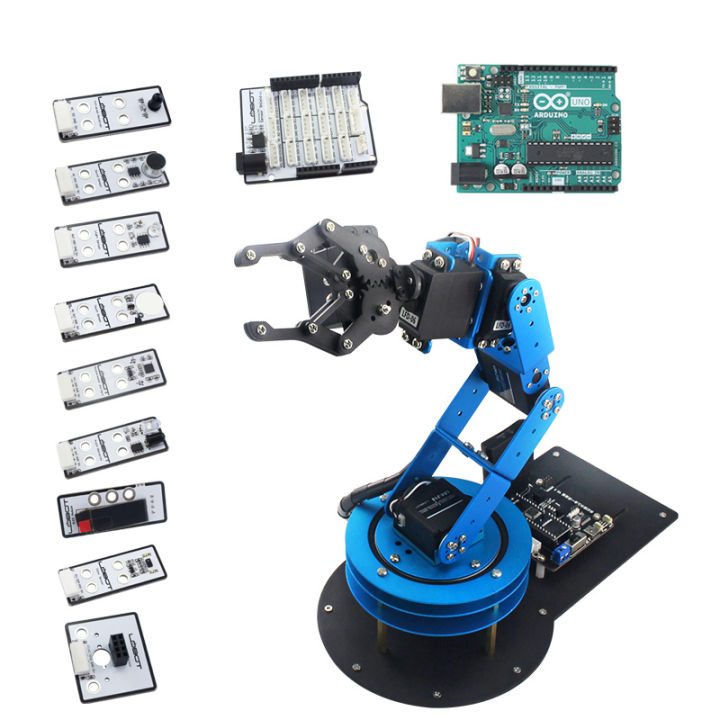 Seven-Star Insect 6-DOF Robot Arm Learning Kit /Arduino Secondary Development/Open Source Robot ...