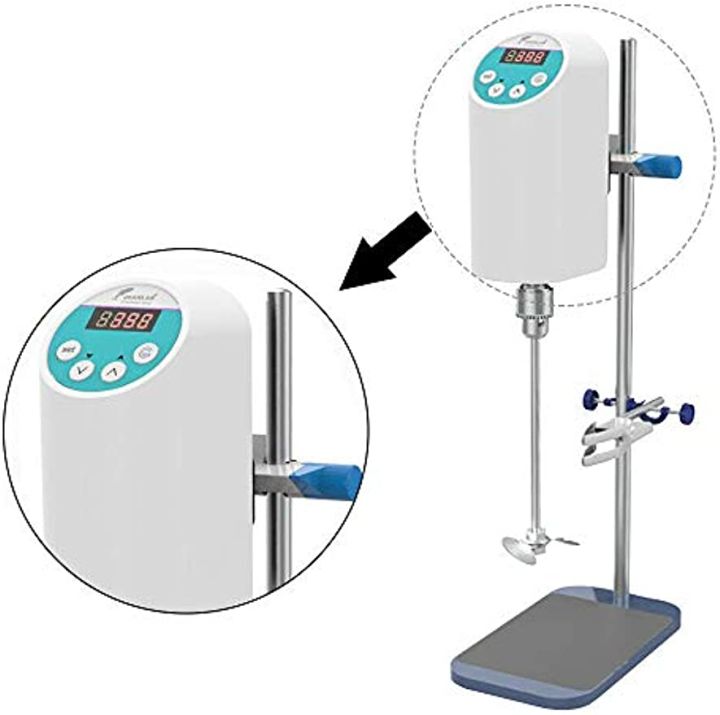 Lab Digital Overhead Stirrer Electric Mixer Overload protection ...