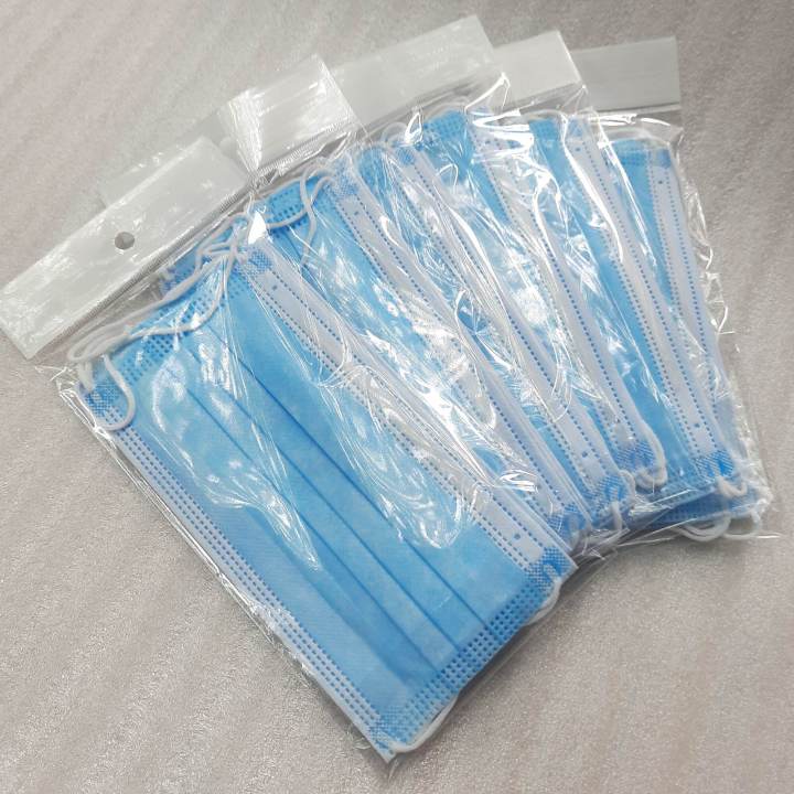 Masker Kantor | Masker kerja | Face Mask | Masker 3ply Earloop 3pc ...