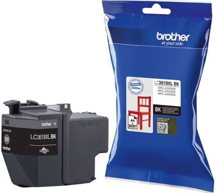 ตลับหมึกพิมพ์อิงค์เจ็ท Brother รุ่น LC-3619XL (BK) Original | Lazada.co.th