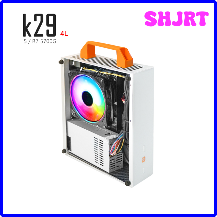 SHJRT MINI PC Case Micro Computer Frame Nuclear Graphics Portable Safe ...