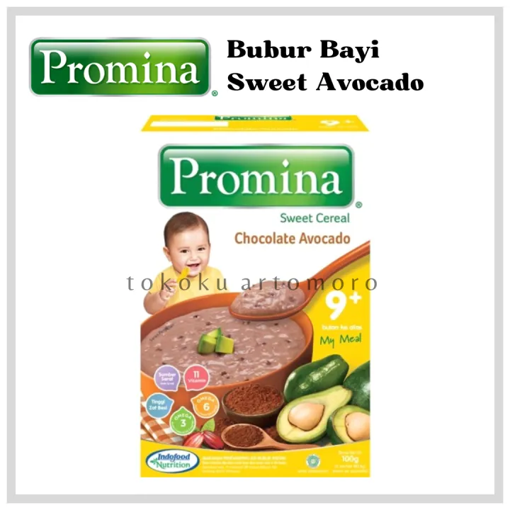 Promina Sweet Chocolate Avocado Box 100 gr - Bubur Bayi - Promina ...