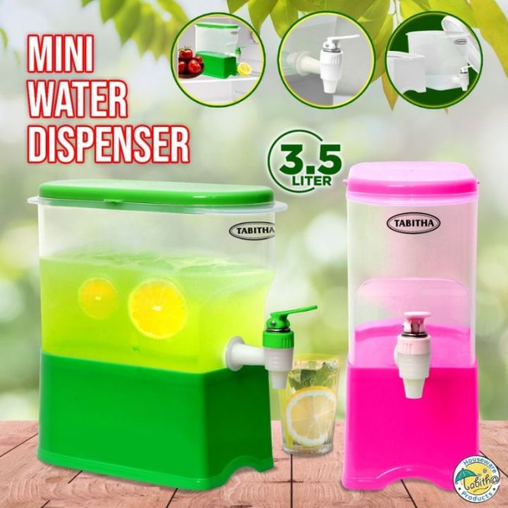 [COD] DISPENSER WARNA TABITHA MINI AIR ES UKURAN 3.5 LITER | Lazada ...