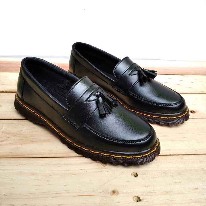 Sepatu penny loafer wanita dokmar slip on mules | Lazada Indonesia