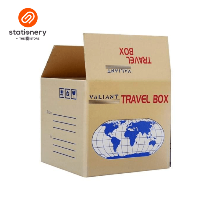 Valiant Travel Box 20X20X20" Brown | Lazada PH