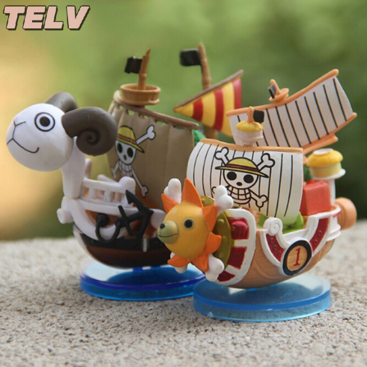 TELV 1Pc One Piece Going Merry Thousand Sunny Grand Pirate Ship Action ...
