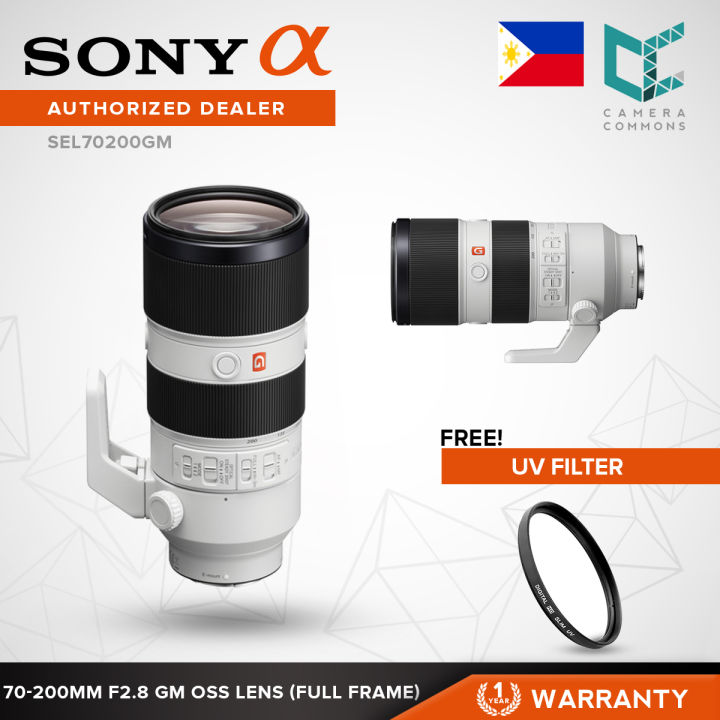 Sony SEL70200GM/ FE 70-200mm F2.8 GM OSS Lens | Lazada PH