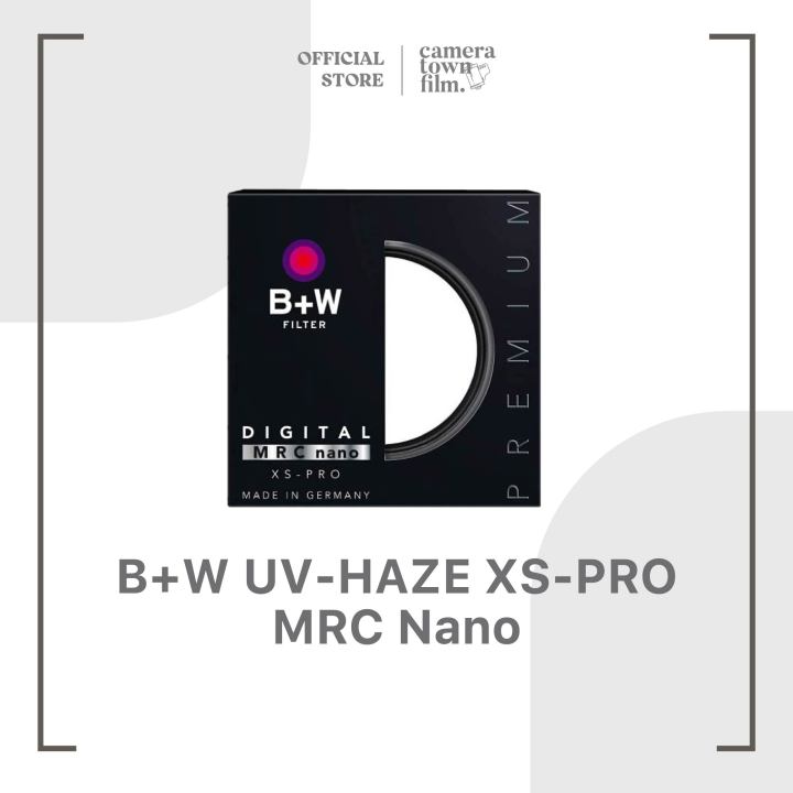 ฟิลเตอร์เลนส์ B+W UV-HAZE XS-PRO MRC Nano | Lazada.co.th