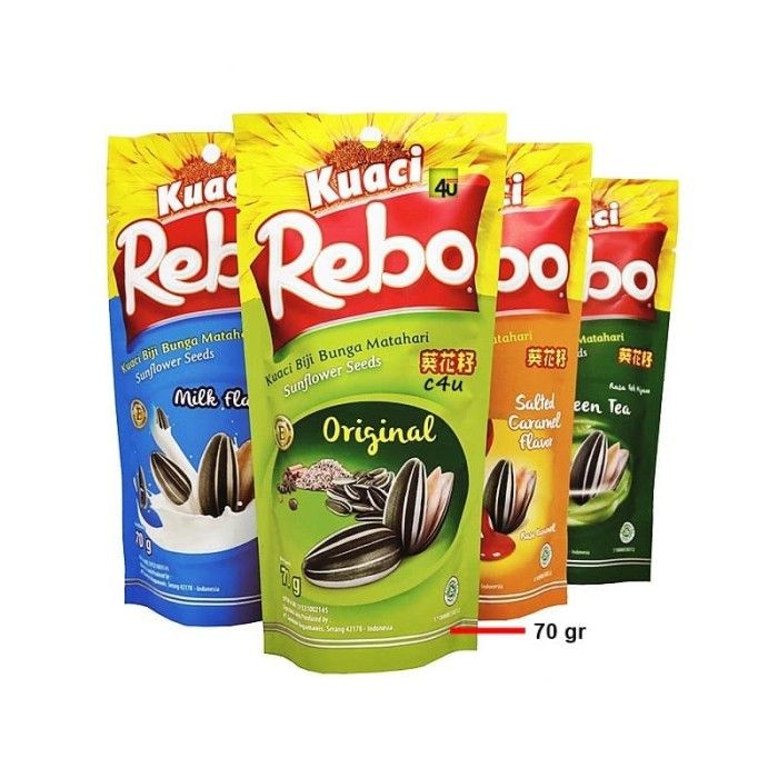 KUACI REBO ORIGINAL 70GR/ SNACK KUACI 70GR | Lazada Indonesia