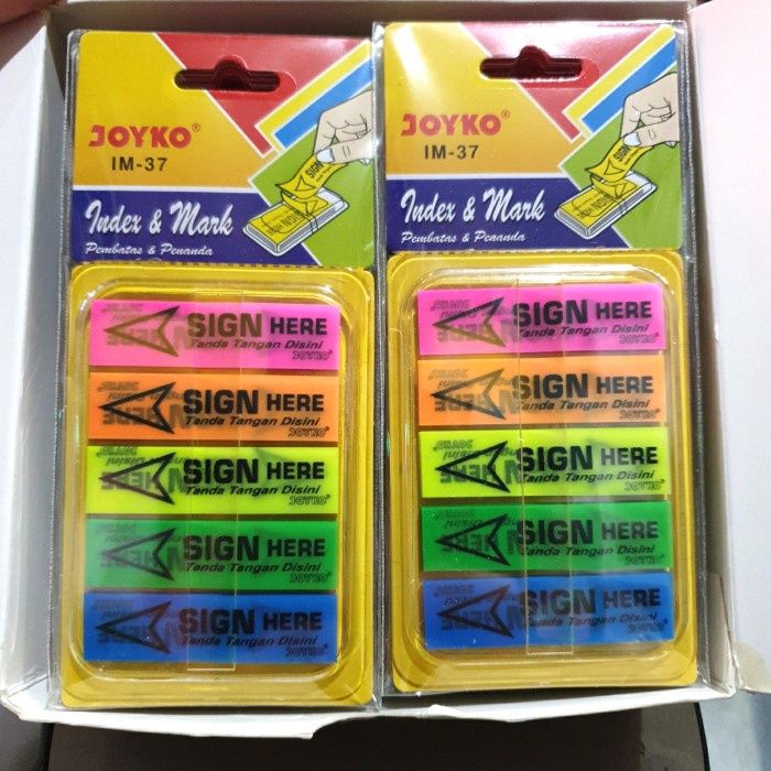Index & Marker Joyko Sign Here IM-37 | Lazada Indonesia