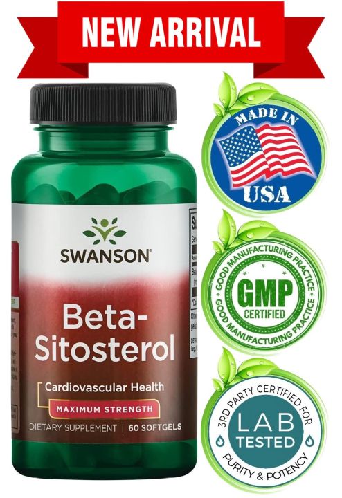 Beta Sitosterol Max Strength for Heart Health, Reduce Cholesterol ...