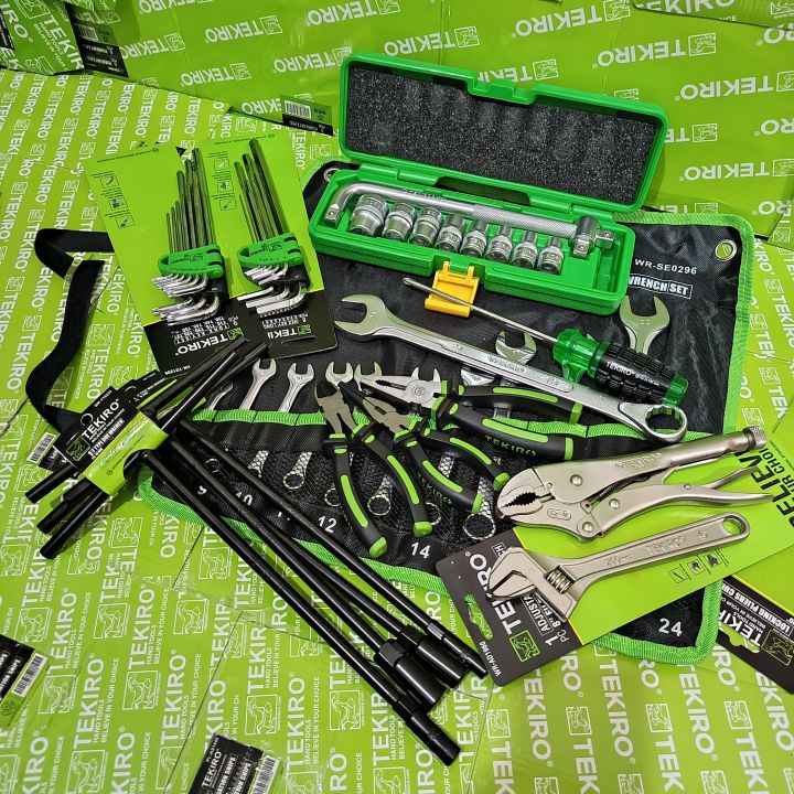 TEKIRO Paket Bengkel Full Set / Alat Kunci Motor Mobil / Perkakas Bengkel / Tools Set tekiro ...