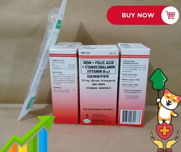 Gembifer Drops 30mL for cats and dogs with FREE Syringe | Lazada PH