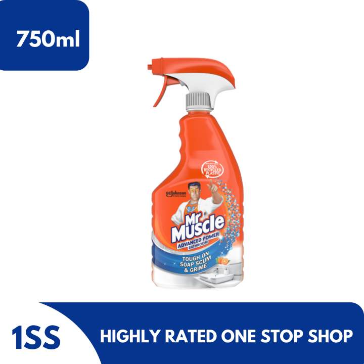 Mr. Muscle Bathroom Cleaner Advance Power, 750ml | Lazada PH