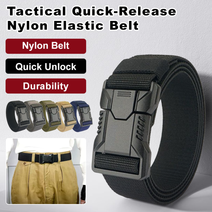 Nylon Elastic Belt Tactical Nylon Belt Military Grade Elastic Webbing ...