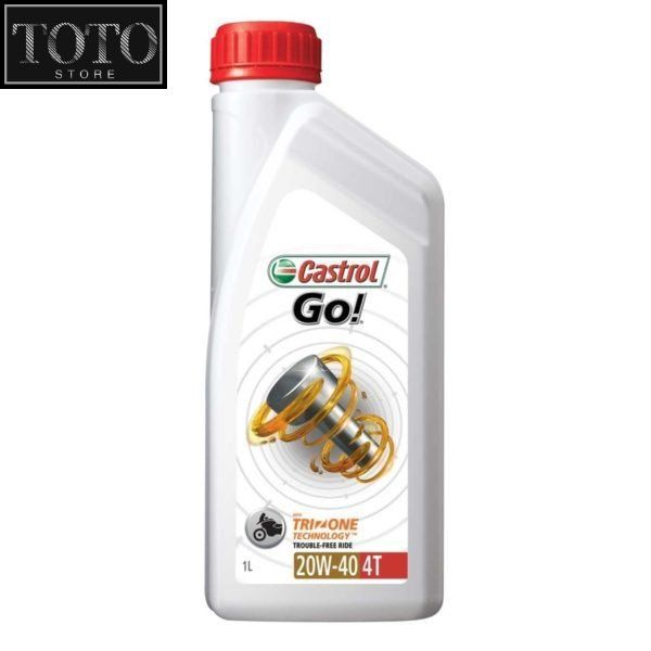 TOTO Castrol GO 20W-40 4T 1L Motorcycle Oil | Lazada PH