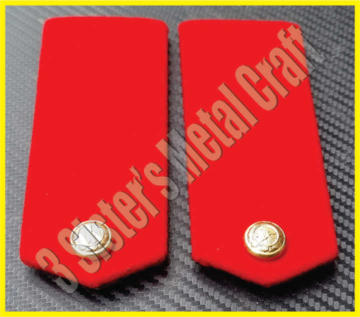 Shoulder Board ( White Duck ) plain red | Lazada PH